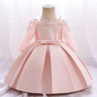 China Baby Clothes Embroidery Lace Girls Party Garment Wedding Dress Ball Gown for sale
