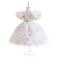 China Baby Clothes Girls Party Garment Wedding Dress Princess High Quality Fluffy Dress Wholesale for sale
