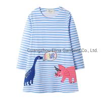 China Wholesale Customized Kids Dress Children Fall Winter Clothing for Baby Girls for sale