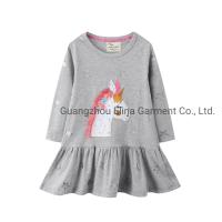 China Wholesale Customized Kids Dress Children Fall Winter Clothing for Baby Girls for sale