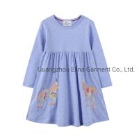 China Wholesale Customized Kids Dress Children Fall Winter Clothing for Baby Girls for sale