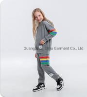 China Wholesale Long Sleeve Sport T Shirt Pants Custom Kids Sweatshirts and Hoodies Kids Sweat Suits Toddler Boys and Girls Clothing Sets Cotton Tb for sale