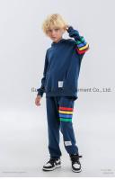 China Wholesale Long Sleeve Sport T Shirt Pants Custom Kids Sweatshirts and Hoodies Kids Sweat Suits Toddler Boys and Girls Clothing Sets Cotton Tb for sale