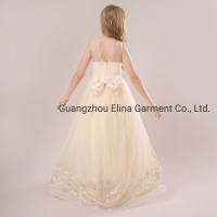 China Wholesale Baby Clothes Girls Party Garment Ball Gown Dress Princess Back-Long Party Dress for sale