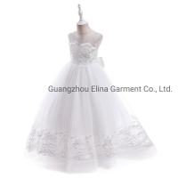 China Wholesale Baby Clothes Girls Party Garment Ball Gown Dress Princess Back-Long Party Dress for sale