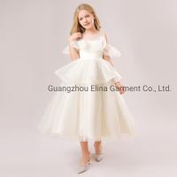 China Wholesale Baby Clothes Girls Party Garment Ball Gown Dress Princess Champagne Party Dress for sale