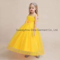 China Baby Clothes Girls Party Garment Wedding Dress Princess High Quality Fluffy Dress for sale