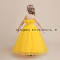 China Baby Clothes Girls Party Garment Wedding Dress Princess High Quality Fluffy Dress for sale