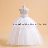 China Wholesale Baby Clothes Girls Party Garment Ball Gown Dress Princess Party Dress Sleeveless for sale