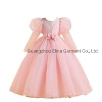 China Baby Clothes Girls Party Garment Ball Gown Dress Princess Party Dress Long-Sleeves for sale