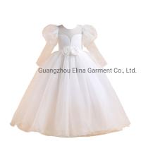 China Baby Clothes Girls Party Garment Ball Gown Dress Princess Party Dress Long-Sleeves for sale