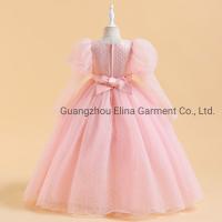 China Baby Clothes Girls Party Garment Ball Gown Dress Princess Party Dress Long-Sleeves for sale