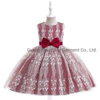 China Wholesale Baby Clothes Girls Party Garment Ball Gown Dress Princess Lace Dress for sale