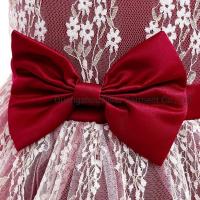 China Wholesale Baby Clothes Girls Party Garment Ball Gown Dress Princess Lace Dress for sale