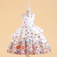 China Wholesale Baby Clothes Girls Party Garment Ball Gown Dress Princess Children Apparel for sale