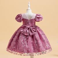 China Wholesale Baby Clothes Girls Party Garment Ball Gown Dress Princess Lace Dress New Arrival for sale