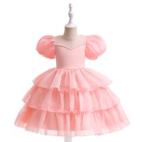 China Wholesale Baby Clothes Girls Party Garment Ball Gown Dress Princess Cake Dress New for sale