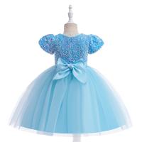 China Wholesale Baby Clothes Girls Party Garment Ball Gown Beading Dress Princess for sale