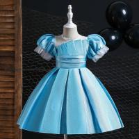 China Wholesale Baby Clothes Girls Party Garment Ball Gown Puff Sleeve Dress Princess for sale