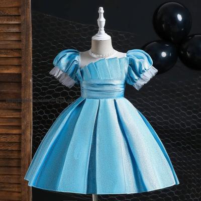 China Wholesale Baby Clothes Girls Party Garment Ball Gown Puff Sleeve Dress Princess for sale