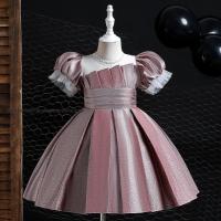 China Wholesale Baby Clothes Girls Party Garment Ball Gown Puff Sleeve Dress Princess for sale