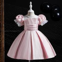 China Wholesale Baby Clothes Girls Party Garment Ball Gown Puff Sleeve Dress Princess for sale