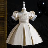 China Wholesale Baby Clothes Girls Party Garment Ball Gown Puff Sleeve Dress Princess for sale