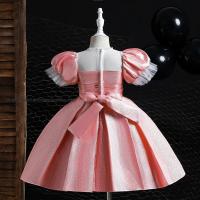 China Wholesale Baby Clothes Girls Party Garment Ball Gown Puff Sleeve Dress Princess for sale