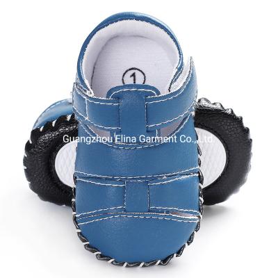 China Infant Casual Walking Shoes Toddler Leather Girls and Boys Summer Sandal for sale