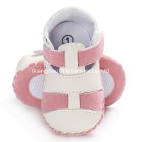China Infant Casual Walking Shoes Toddler Leather Girls and Boys Summer Sandal for sale