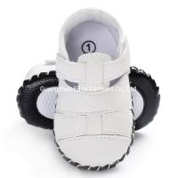 China Infant Casual Walking Shoes Toddler Leather Girls and Boys Summer Sandal for sale