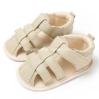 China Infant Casual Walking Shoes Toddler Canvas Boys Summer Sandal for sale