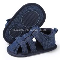 China Infant Casual Walking Shoes Toddler Canvas Boys Summer Sandal for sale