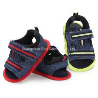 China Infant Casual Walking Shoes Newborn Baby Toddler Jeans Boys Summer Sandal for sale