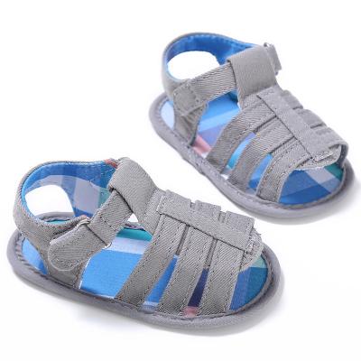 China Infant Casual Walking Shoes Toddler Leather Girls and Boys Summer Sandal for sale