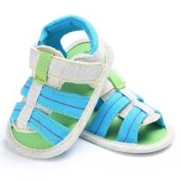 China Infant Casual Walking Shoes 2021 Newborn Baby Toddler Canvas Boys Summer Sandal for sale