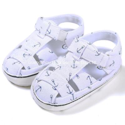 China Infant Casual Walking Shoes Toddler Leather Girls and Boys Summer Sandal for sale