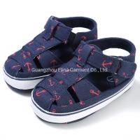 China Infant Casual Walking Shoes Toddler Leather Girls and Boys Summer Sandal for sale