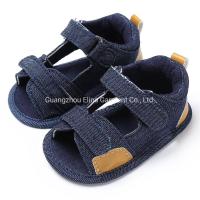 China Infant Casual Walking Shoes 2021 Toddler Canvas Girls and Boys Summer Sandal for sale