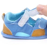 China Infant Casual Walking Shoes 2021 Toddler Canvas Girls and Boys Summer Sandal for sale