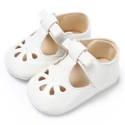 China 2021 Newborn Infant Casual Walking Shoes Toddler Leather Girls Summer Sandal for sale
