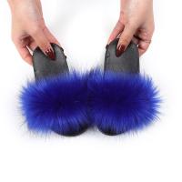 China 2021 Baby Shoes Baby House Bedroom Indoor Home Winter Warm Fox Faux Fur Fluffy Fuzzy Shoes Mother and Daughter Shoes Slipper for sale