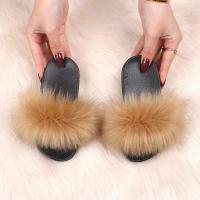 China 2021 Baby Shoes Baby House Bedroom Indoor Home Winter Warm Fox Faux Fur Fluffy Fuzzy Shoes Mother and Daughter Shoes Slipper for sale