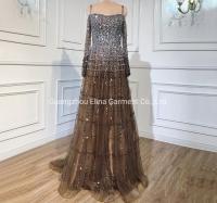 China 2021 Hot Selling Sequined Sex Beading Ball Dress Luxury Mermaid Evening Party Frock Bridesmaid Gowns Plus Size for sale
