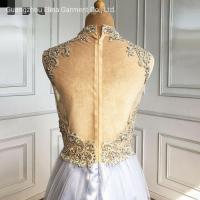 China 2021 New Hot Selling Sequined Sex Beading Ball Dress Luxury Evening Party Frock Bridesmaid Gowns Plus Size for sale