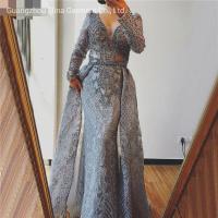 China 2022 New Arrival Sequined Sex Beading Ball Dress Luxury Beaded Evening Party Frock Mermaid Bridesmaid Gowns Plus Size for sale