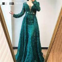 China 2022 New Arrival Sequined Sex Beading Ball Dress Luxury Beaded Evening Party Frock Mermaid Bridesmaid Gowns Plus Size for sale