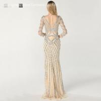 China 2021 New Arrival Sequined Sex Beading Ball Dress Luxury Evening Party Frock Bridesmaid Gowns Plus Size Hot for sale