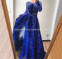 China 2021 Hot Sequined Sex Ball Dress Luxury Evening Party Frock Bridesmaid Gowns Plus Size for sale