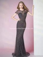 China 2021 New Sequined Sex Beading Evening Dress Luxury Party Gowns Hot for sale